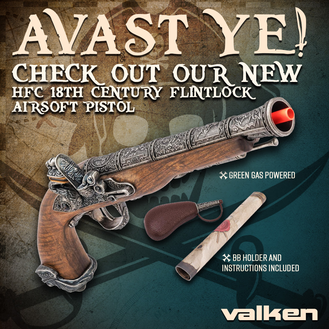 Airsoft Should Be Fun - HFC 18th Century Flintlock! - Airsoft Action ...